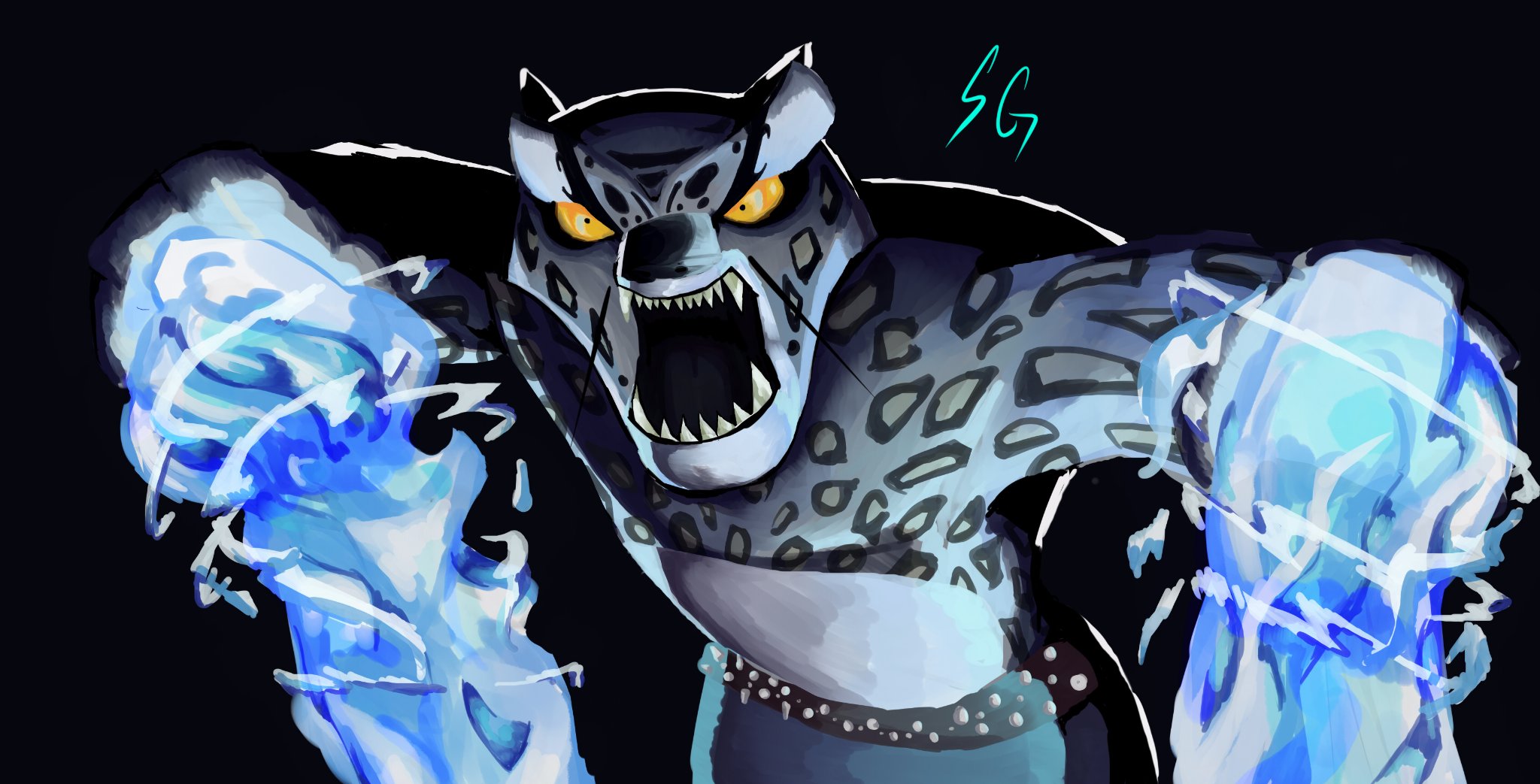 Kung Fu Panda Tai Lung Drawing