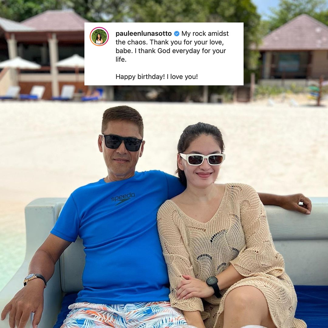 Inquirer on Twitter: "HAPPY BIRTHDAY, BOSSING!🎉 LOOK: Pauleen Luna took to Instagram to wish his ...