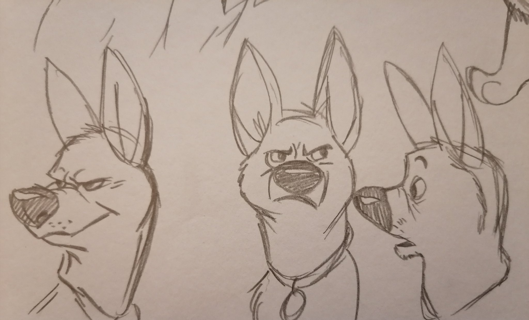 Bolt Disney Drawings