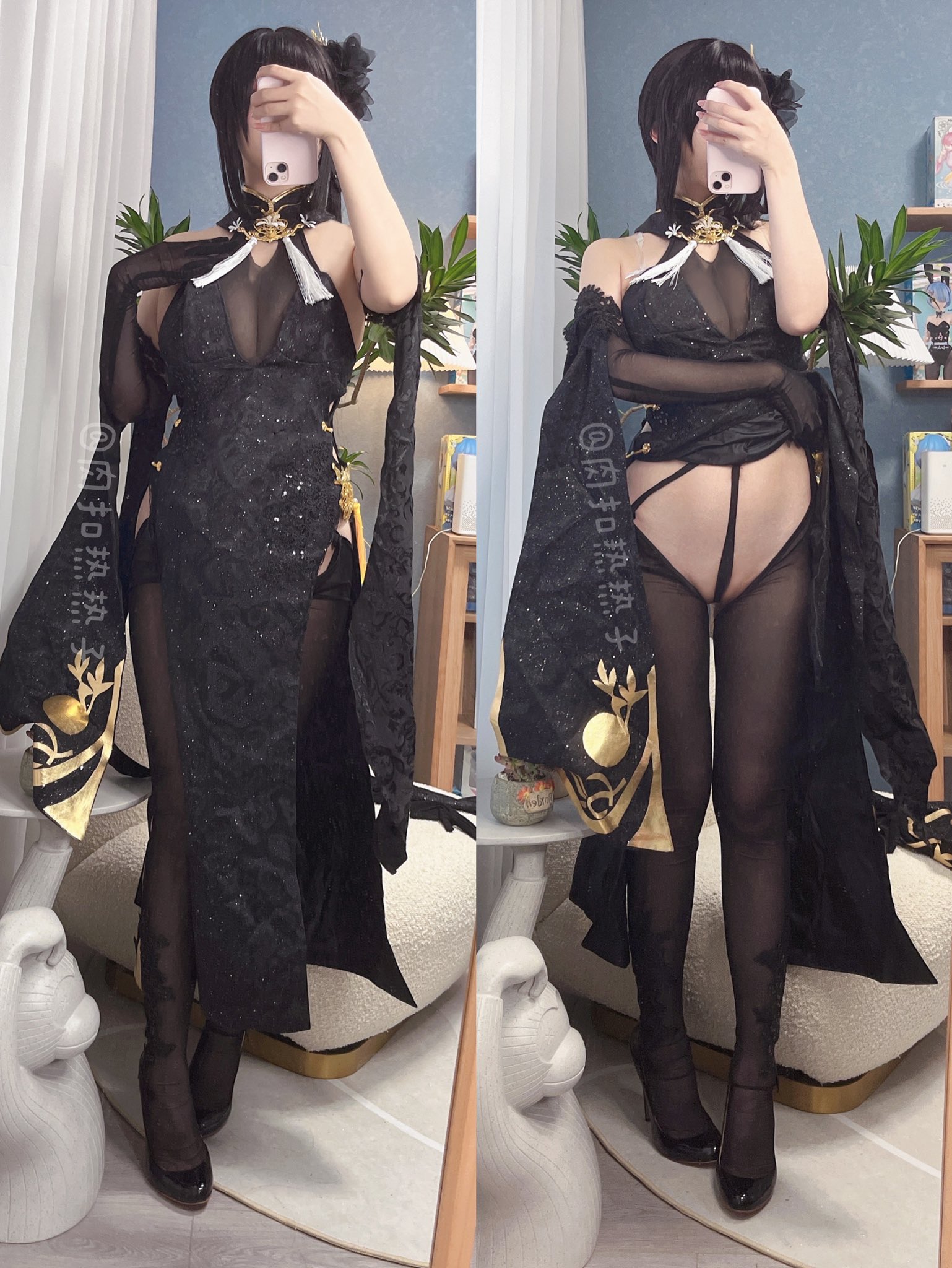 rioko凉凉子 on Twitter: "「奇奢华苑」 “要随我一起，来看看我的收藏品吗？指挥官~ ️” 这个里衣真的太色了😢 https://t.co/4mio26FvIE" / Twitter