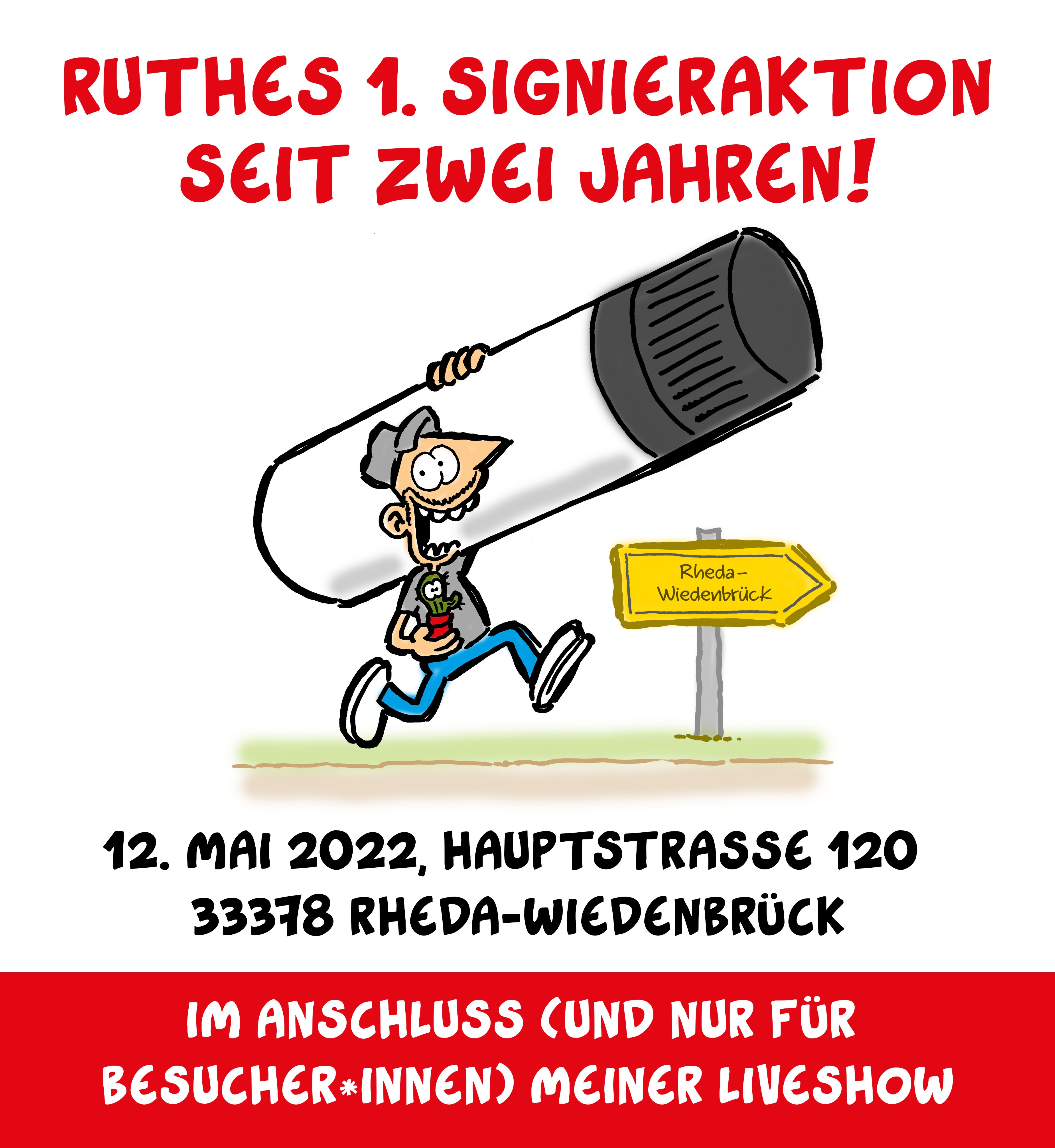 Ralph Ruthe on Twitter: "bei einer meiner Liveshows war, weiß außerdem, dass es bei mir Teil der ...