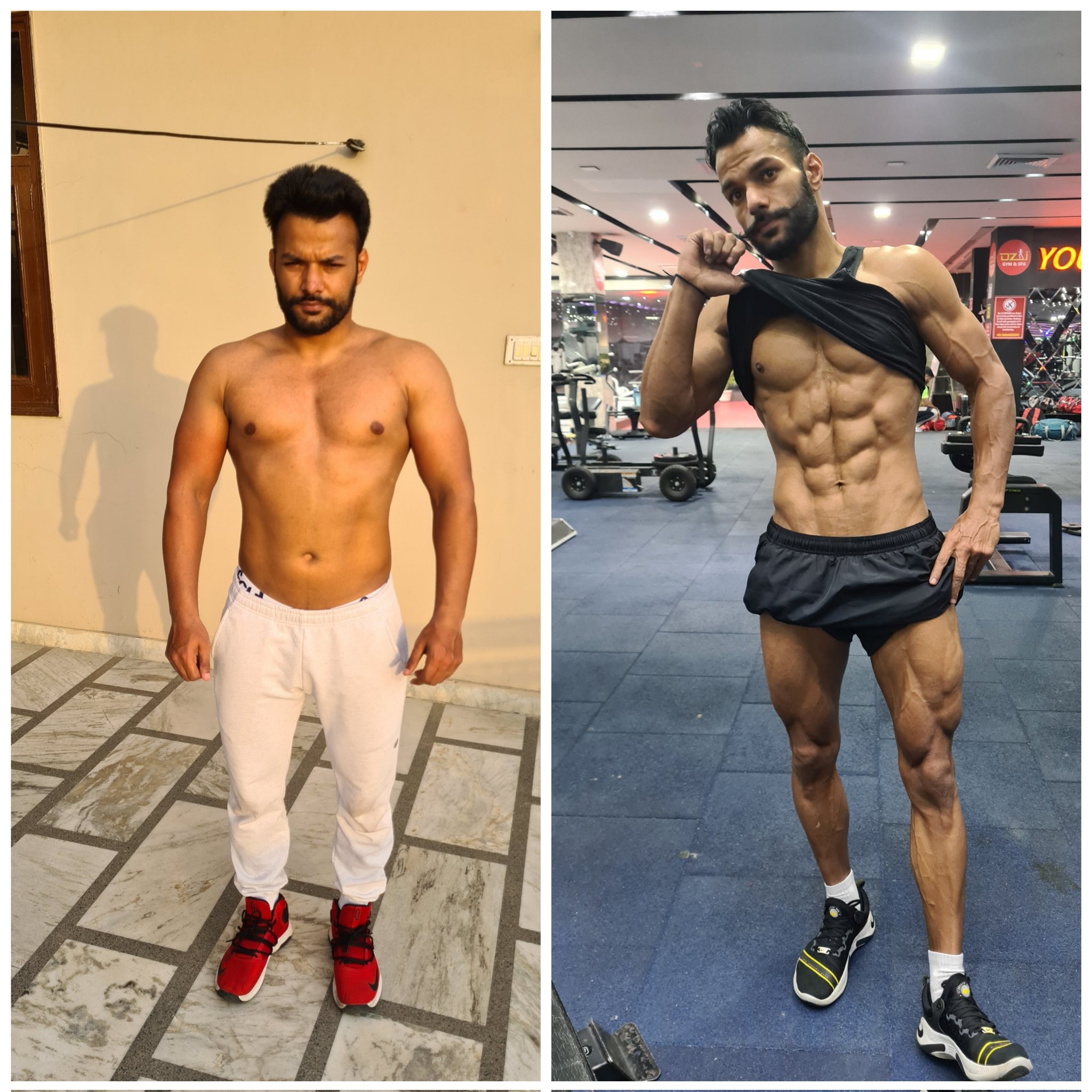 DietsArt on Twitter: "83kg to 66kg [ 17kg weight loss ] Time taken - 6 months Winner TC13 - 🏆 ...