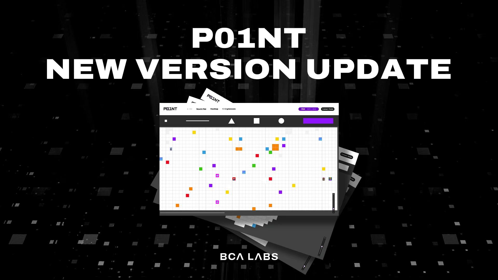 BCA Labs on Twitter: "⚪️🔴🟠🟡🟢🔵🟣 P01NT new version website has launched. The online exhibition for ...