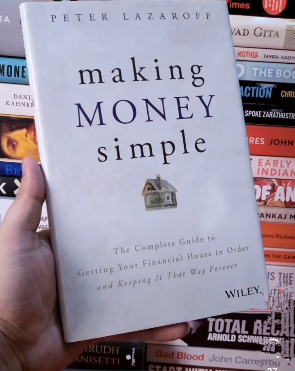 7 Books to read in your 20's👇 1. Making Money Simple - Thread from ...