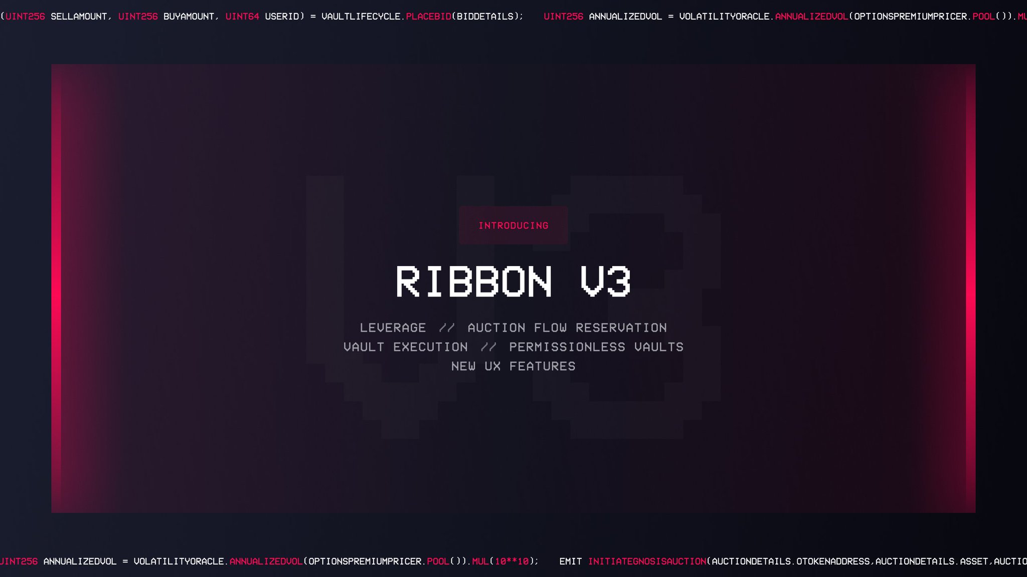 Ribbon Finance on Twitter: "Today, we are super excited to announce Ribbon V3. Ribbon V3 is ...