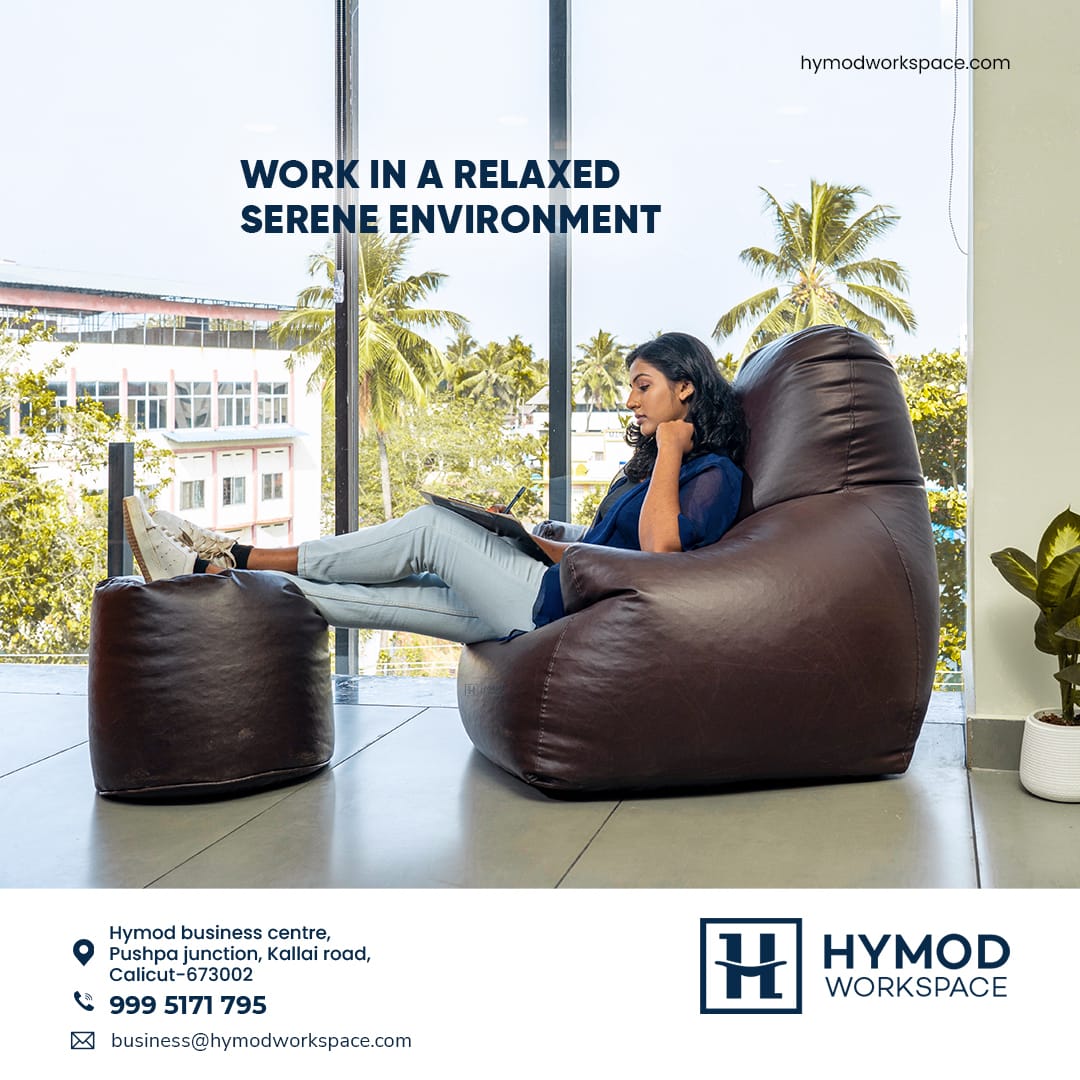 HYMOD workspace on Twitter: "Work in a Relaxed Serene Environment #coworkingspace #coworking # ...