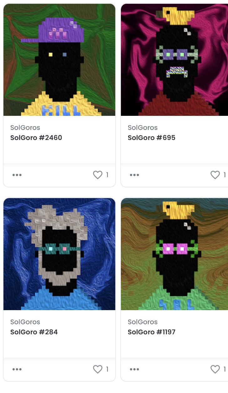 住谷杏奈🧬anna-sumitani.eth🧬NFT🚀💫 on Twitter: "今話題のソルゴロちゃんを欲しいが為だけにソラナのWallet作りました🥰 素晴らしいアート作品 感無量です☺ ...