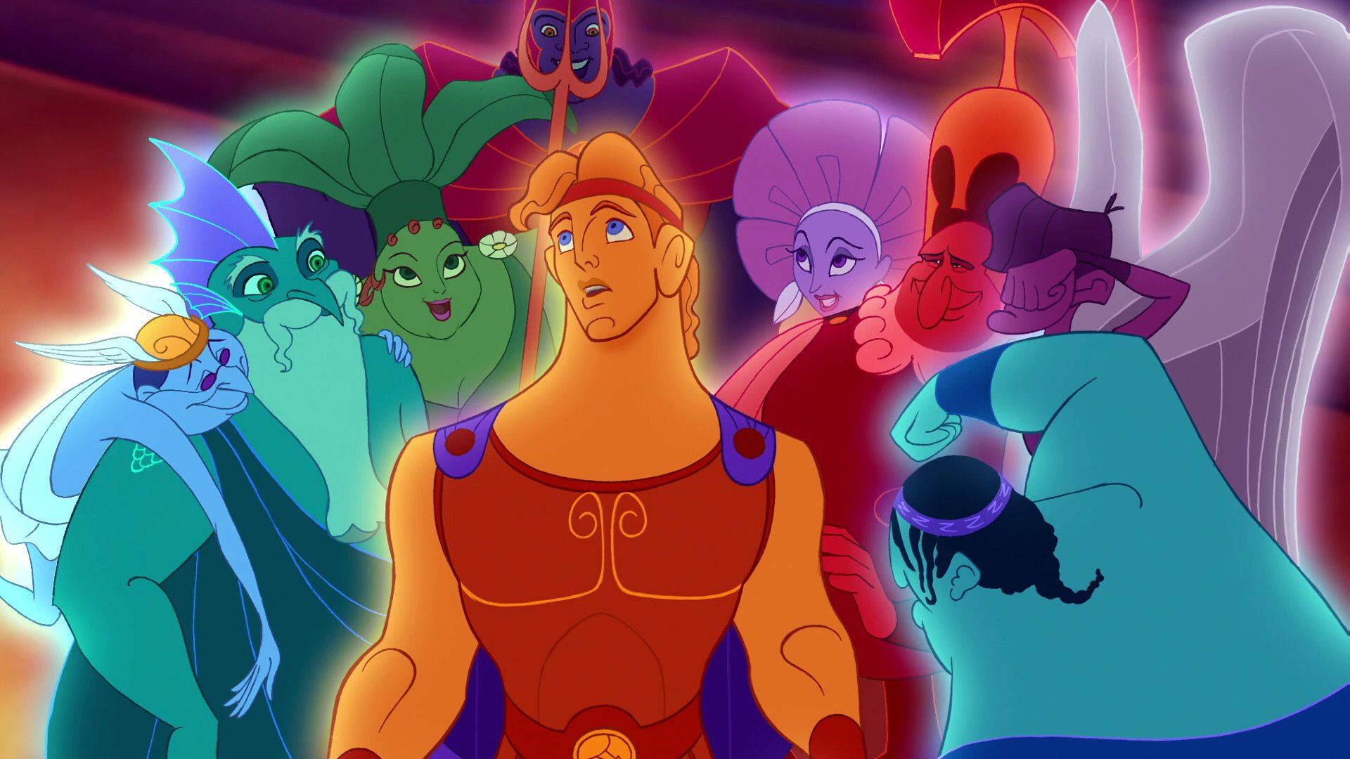 Disney Hercules Gods