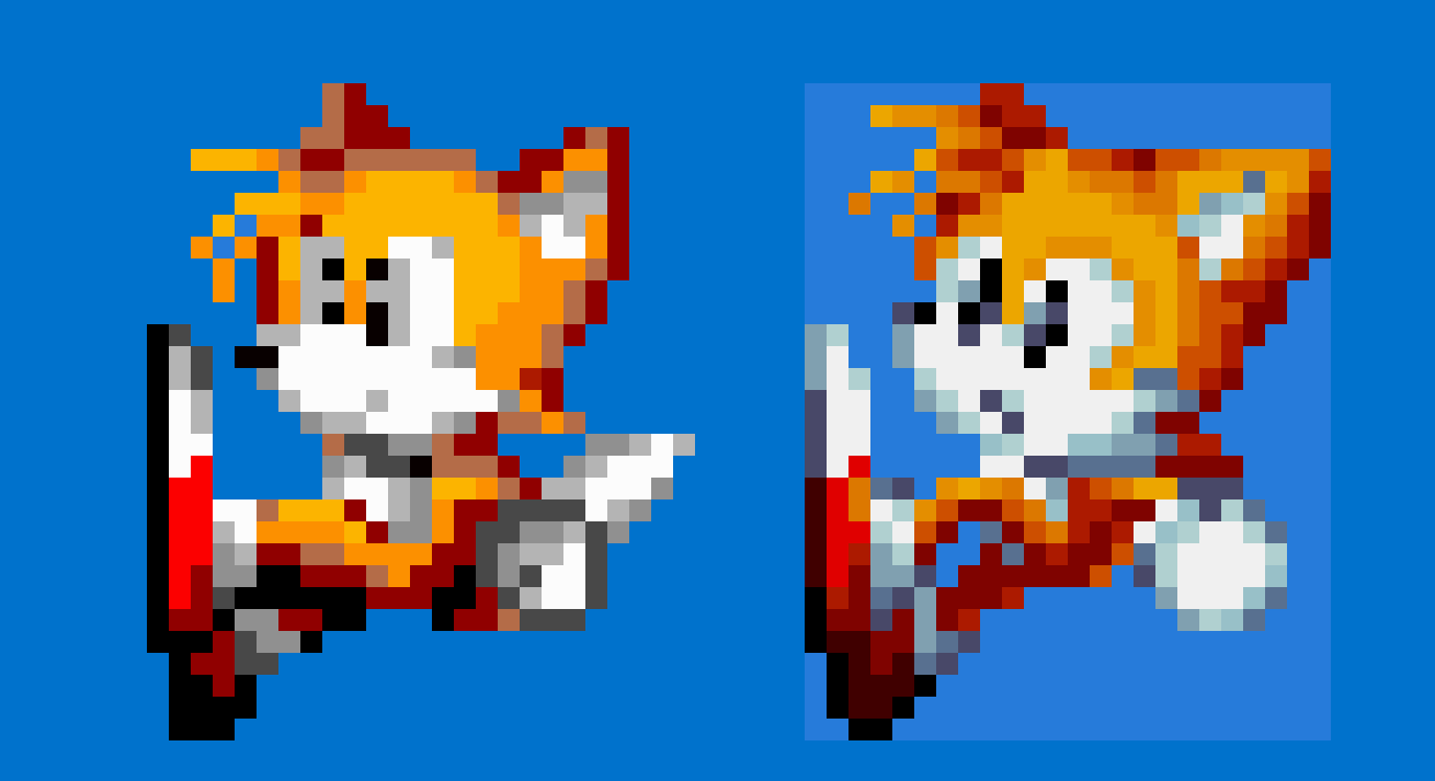 Sonic 3 Tails Sprites