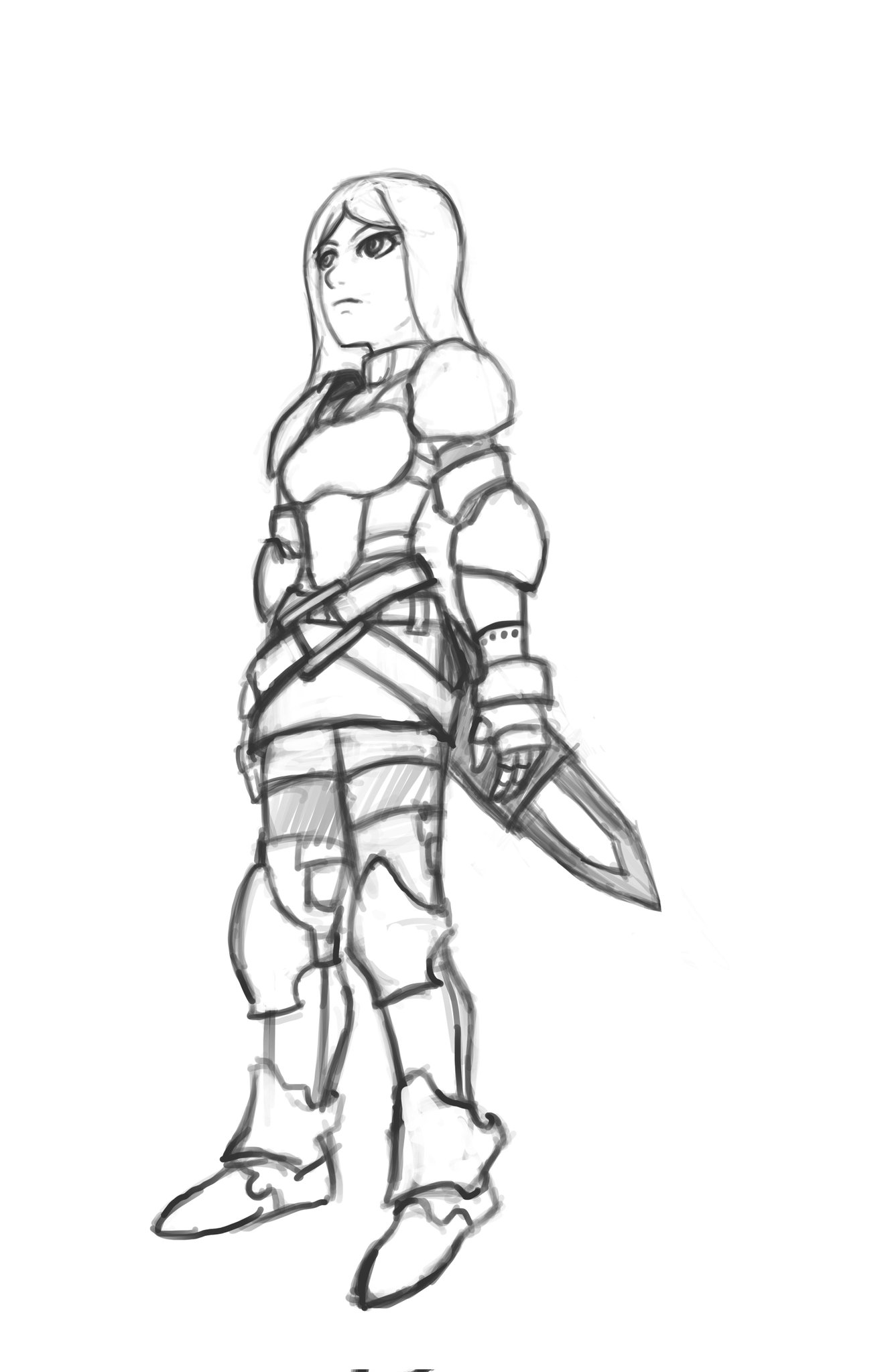 Female Character Design Sketches