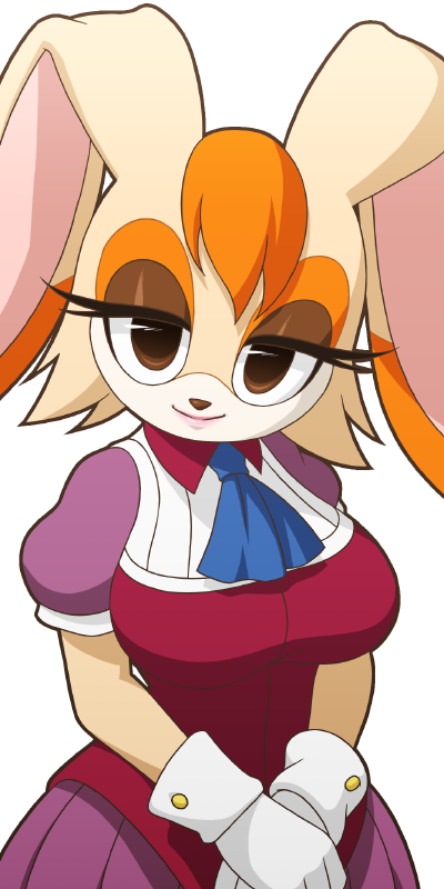 Manyakis on Twitter: "Vanilla the Rabbit PSD: https://t.co/istUI1fBxB Large-Breasts version ...