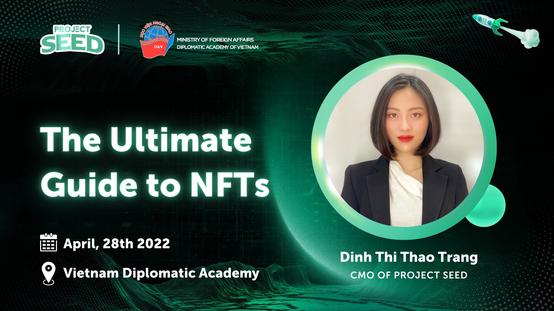 Project SEED on Twitter: "🎙Project SEED CMO x Vietnam Diplomatic Academy Today Dinh Thi Thao ...