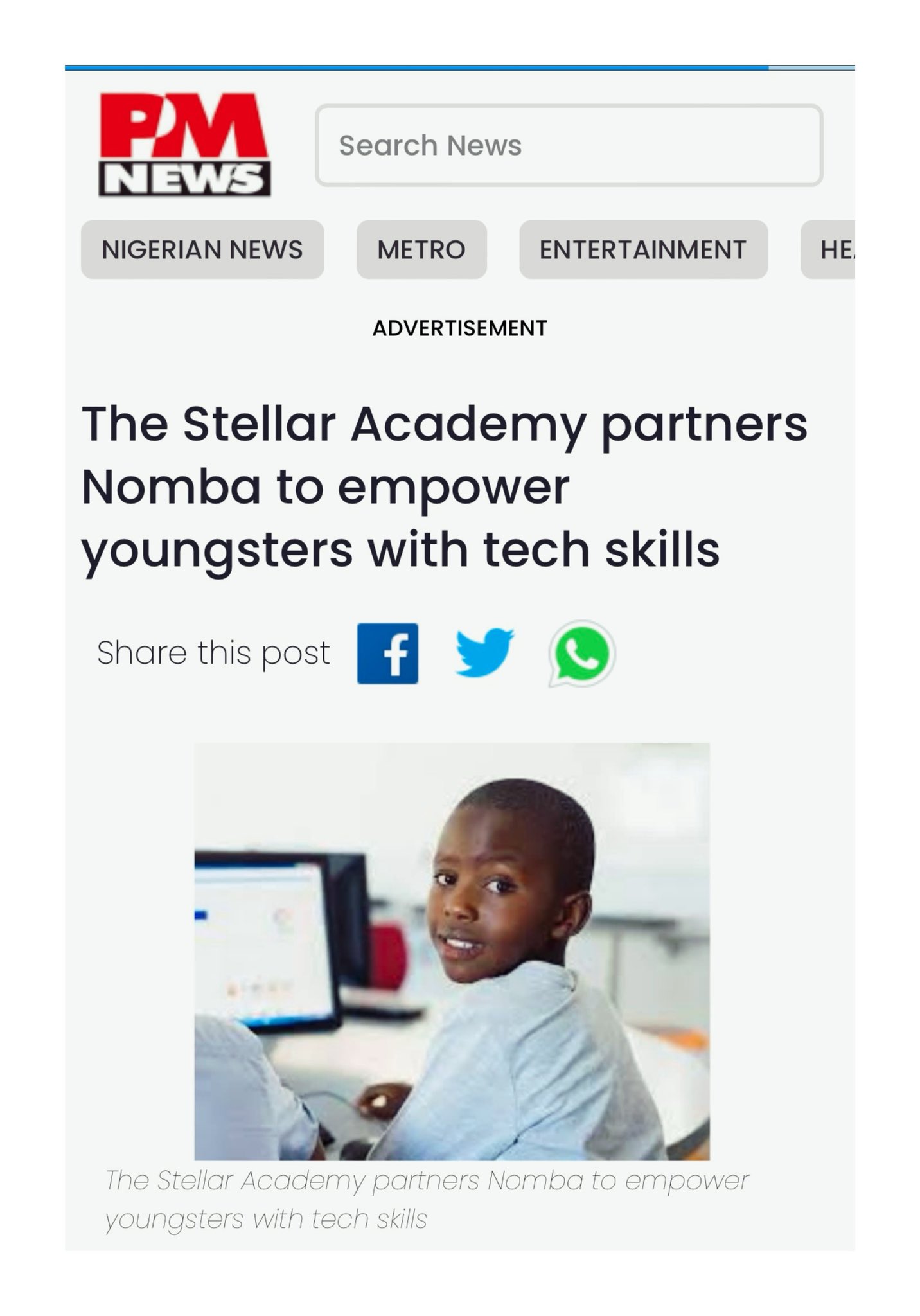The Stellar Academy (@TSI_academy) / Twitter