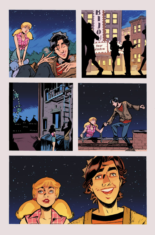 「A couple pages from the Archie: Love and Heartbreak Special 」Matt Hermsの漫画