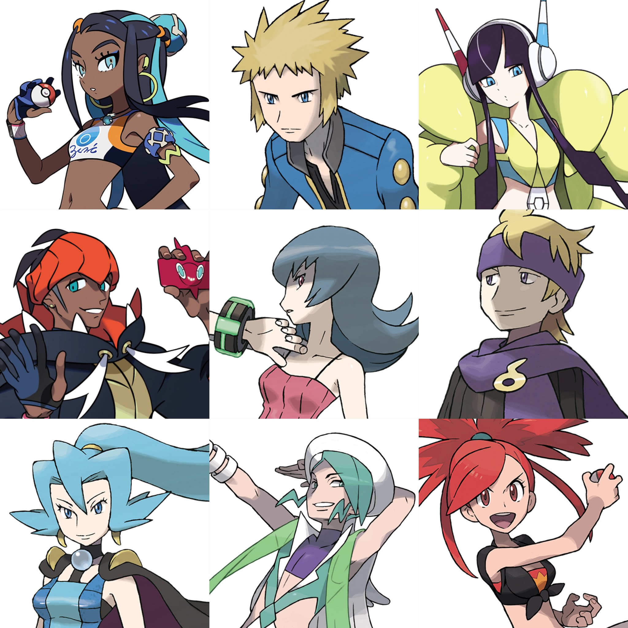 Pokemon Female Gym Leaders Names