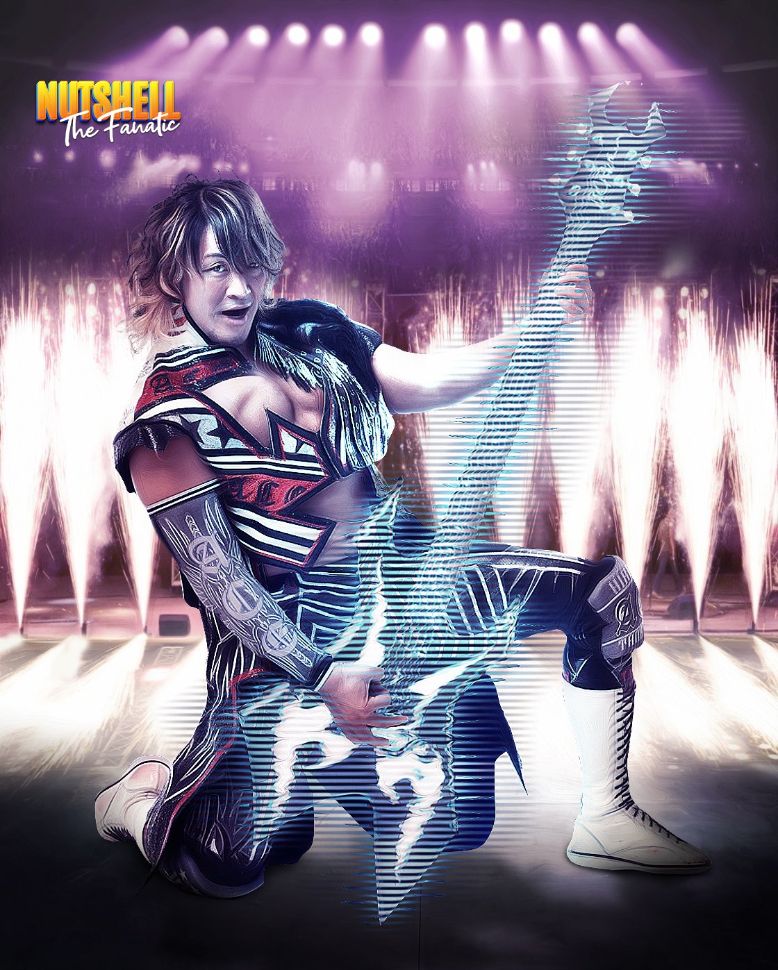 Hiroshi Tanahashi Air Guitar