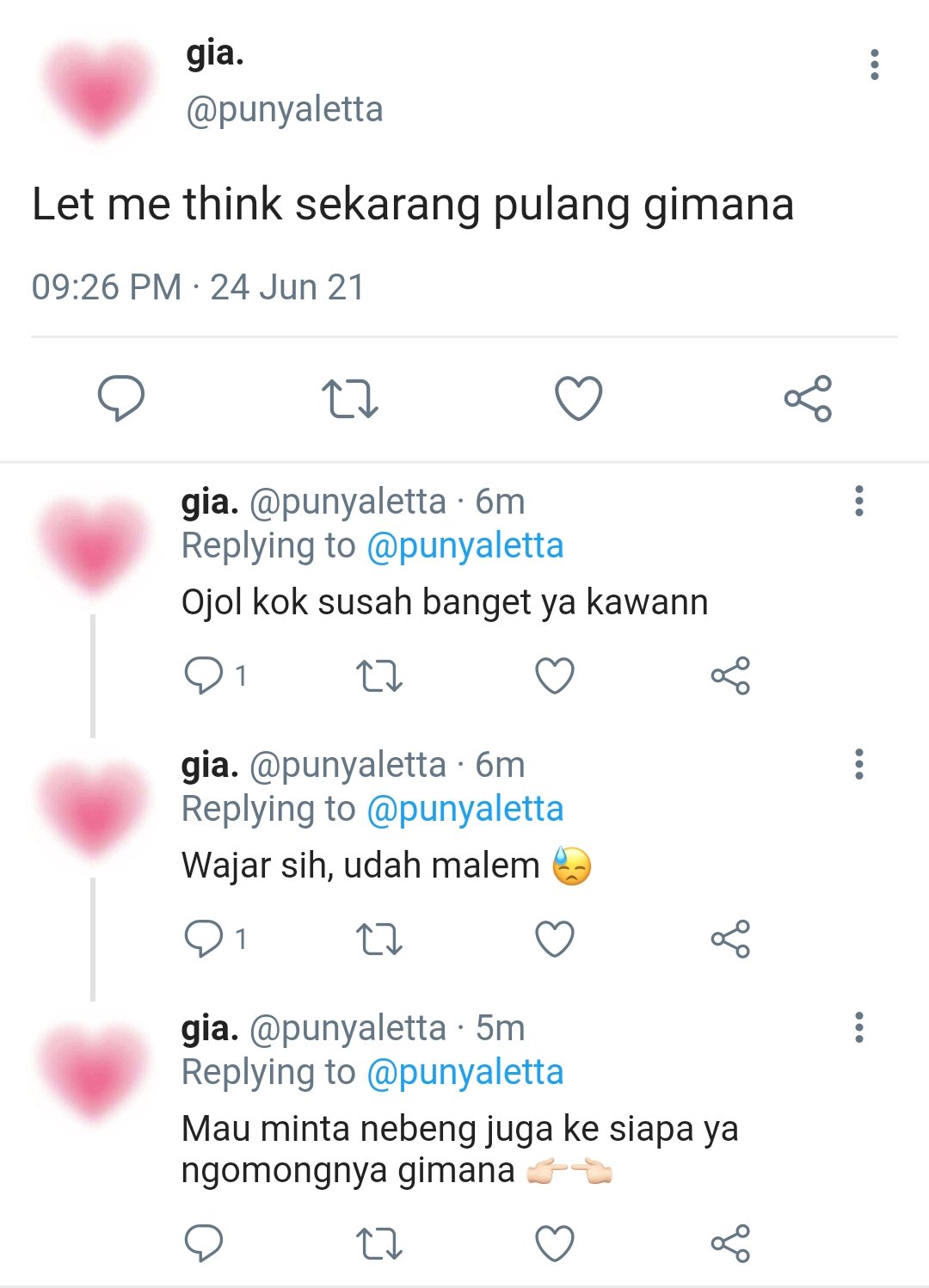 cy — on Twitter: "43. Pulangnya gimana https://t.co/hG0UyF9WVK" / Twitter