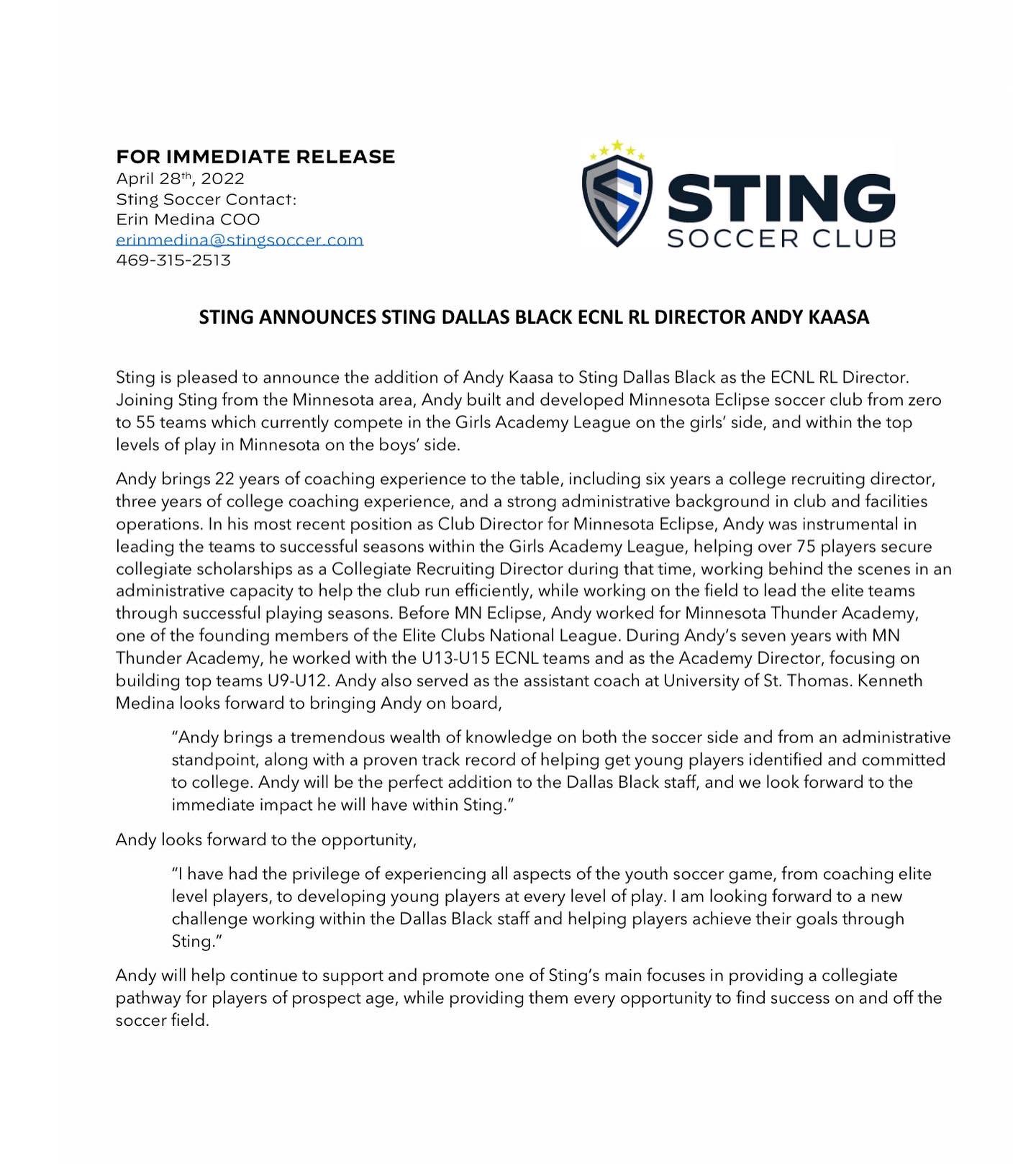 Soccer Sponsorship Request Letter