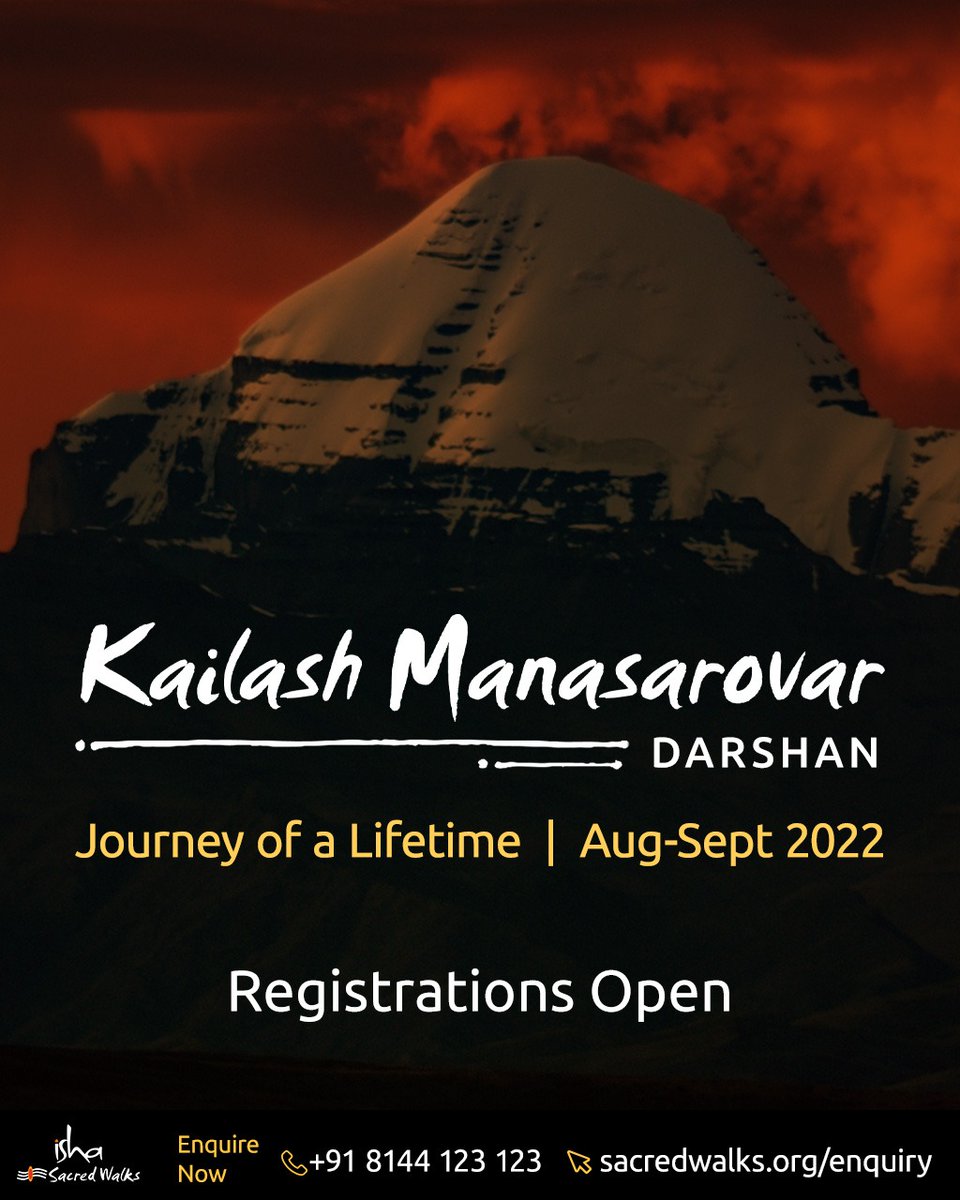 Isha Kailash Mansarovar 2022