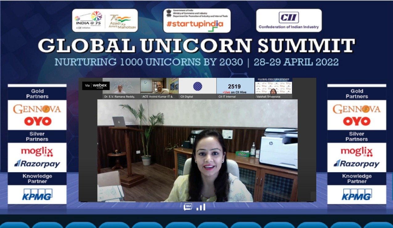 Startup India on Twitter: "Smt Shruti Singh, Joint Secretary, DPIIT at the Global Unicorn Summit ...