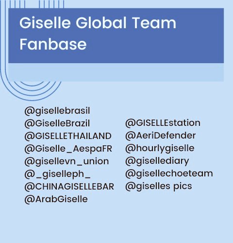 GiselleGlobalOfficial on Twitter: "We are proudly to present our Giselle Global Team🥰 https://t ...