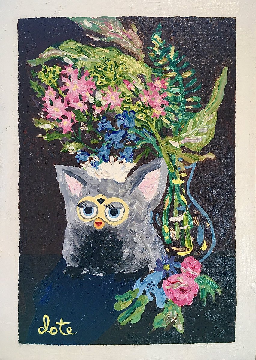「Paper furby commission 🖤 」|wyrdgalleryのイラスト
