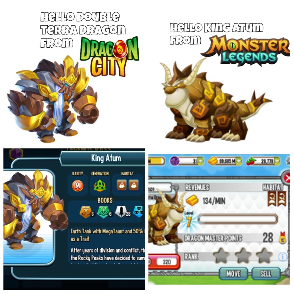 Double Terra Dragon Dragon City