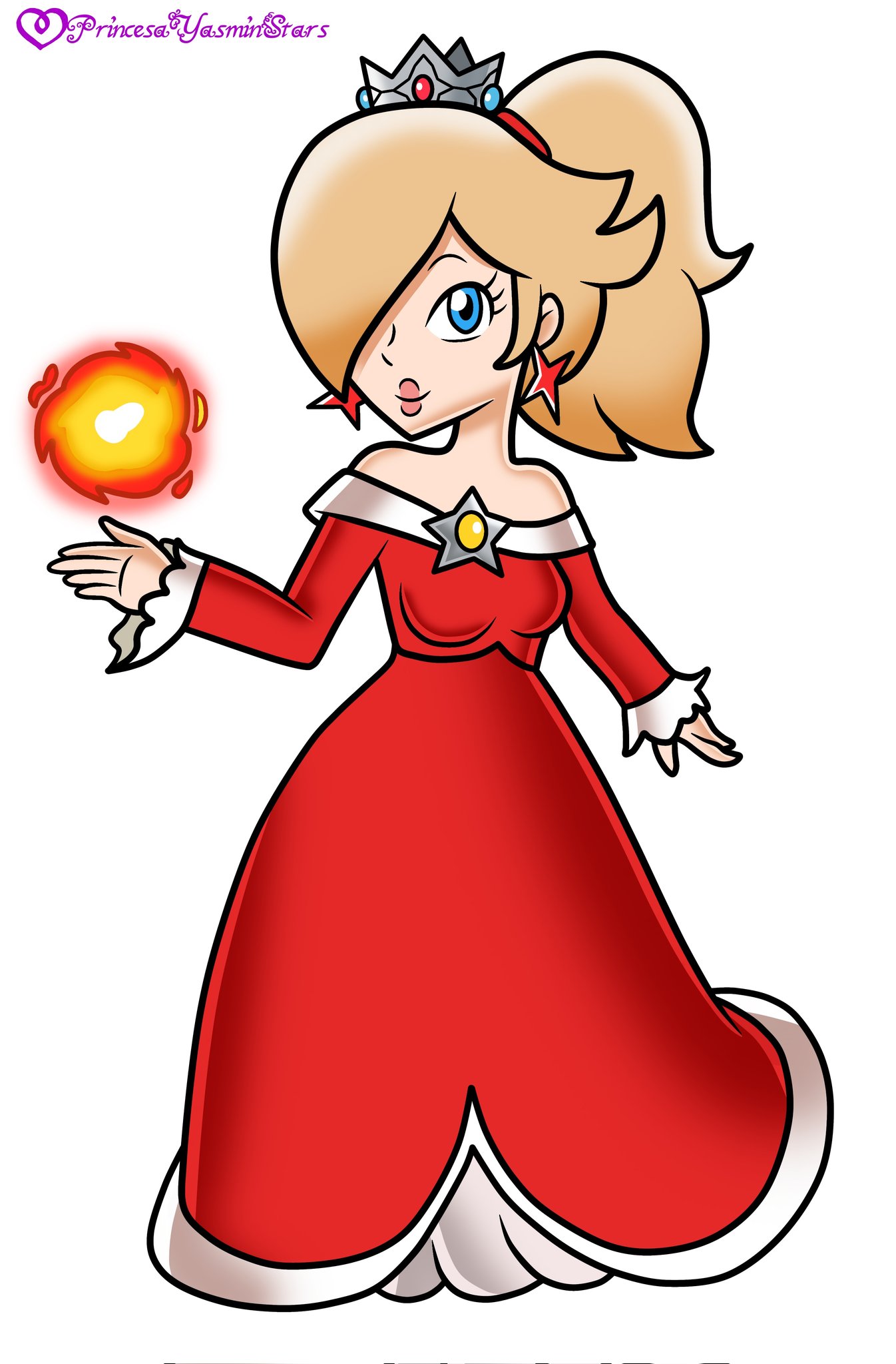 Super Mario 3d World Fire Princess Peach
