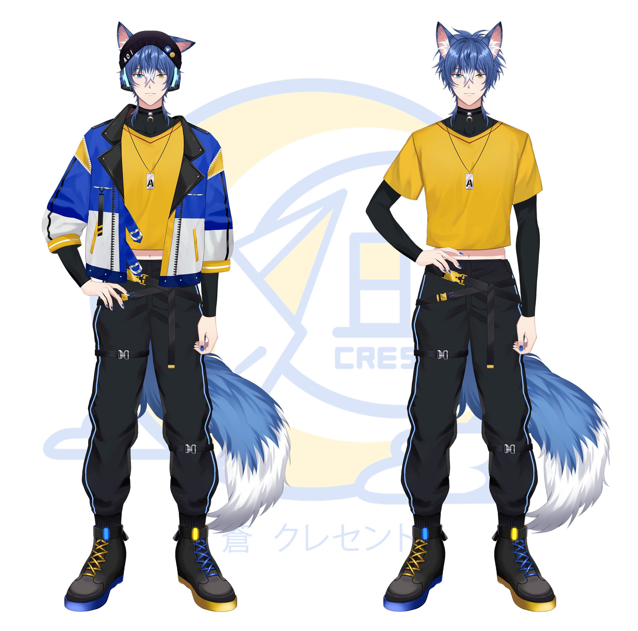 Aoi Crescent🦊🌙《 ARP 》 on Twitter: "ภาพตัวเต็มแบบ"ไม่ถอด"และ"ถอด"ครับ เต็มที่เลย👀 Full body me ...