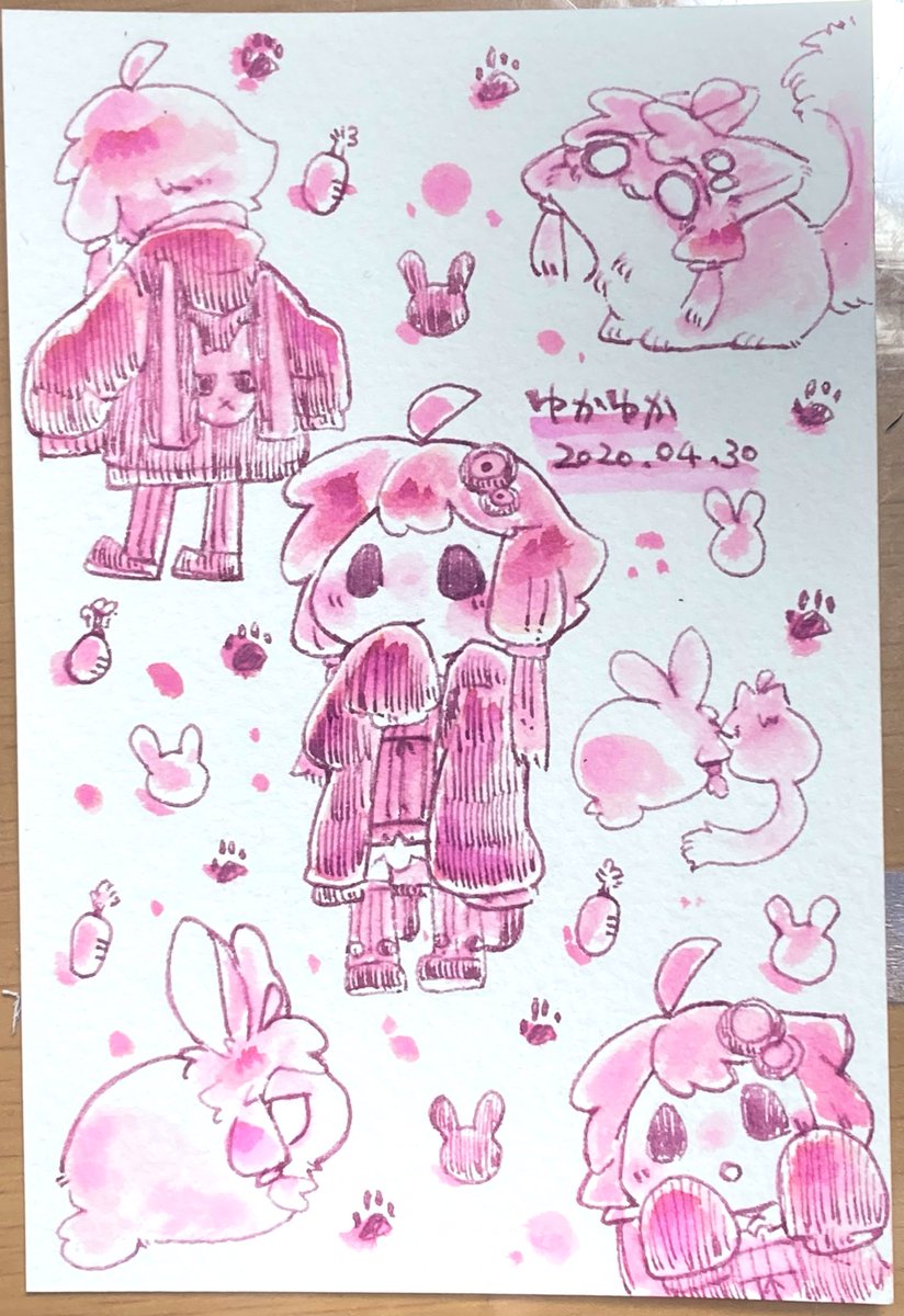 「ゆかゆか 八文字屋:村山フルールピンク プラチナ万年筆:クラシックインクのラベンダーブラック 」床の間Q C105 (月)西1 “の”17bの漫画