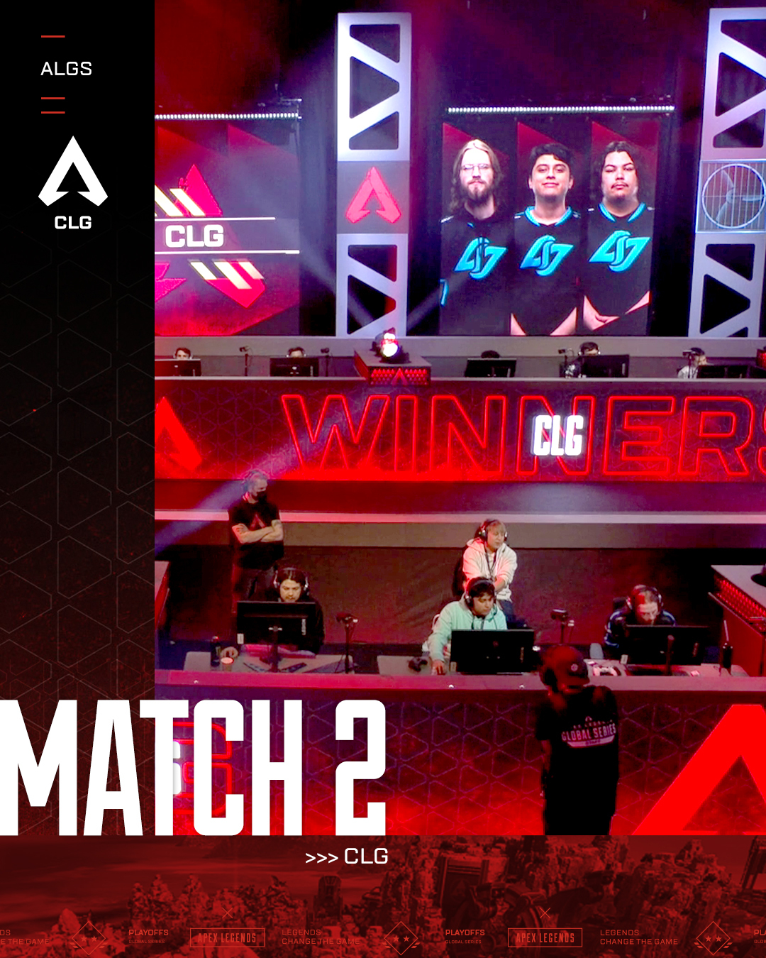 Apex Legends Esports on Twitter: "Your Match 2 winners of Groups A vs D are @clgaming! Great ...