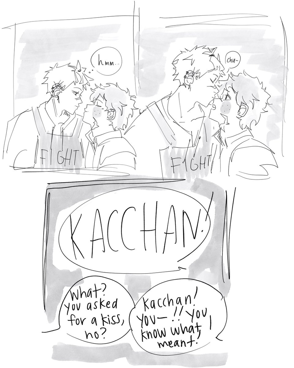 「kisses before you go? #bkdk #bakudeku 」amy⁷ 🥦 the heaviest of art ...