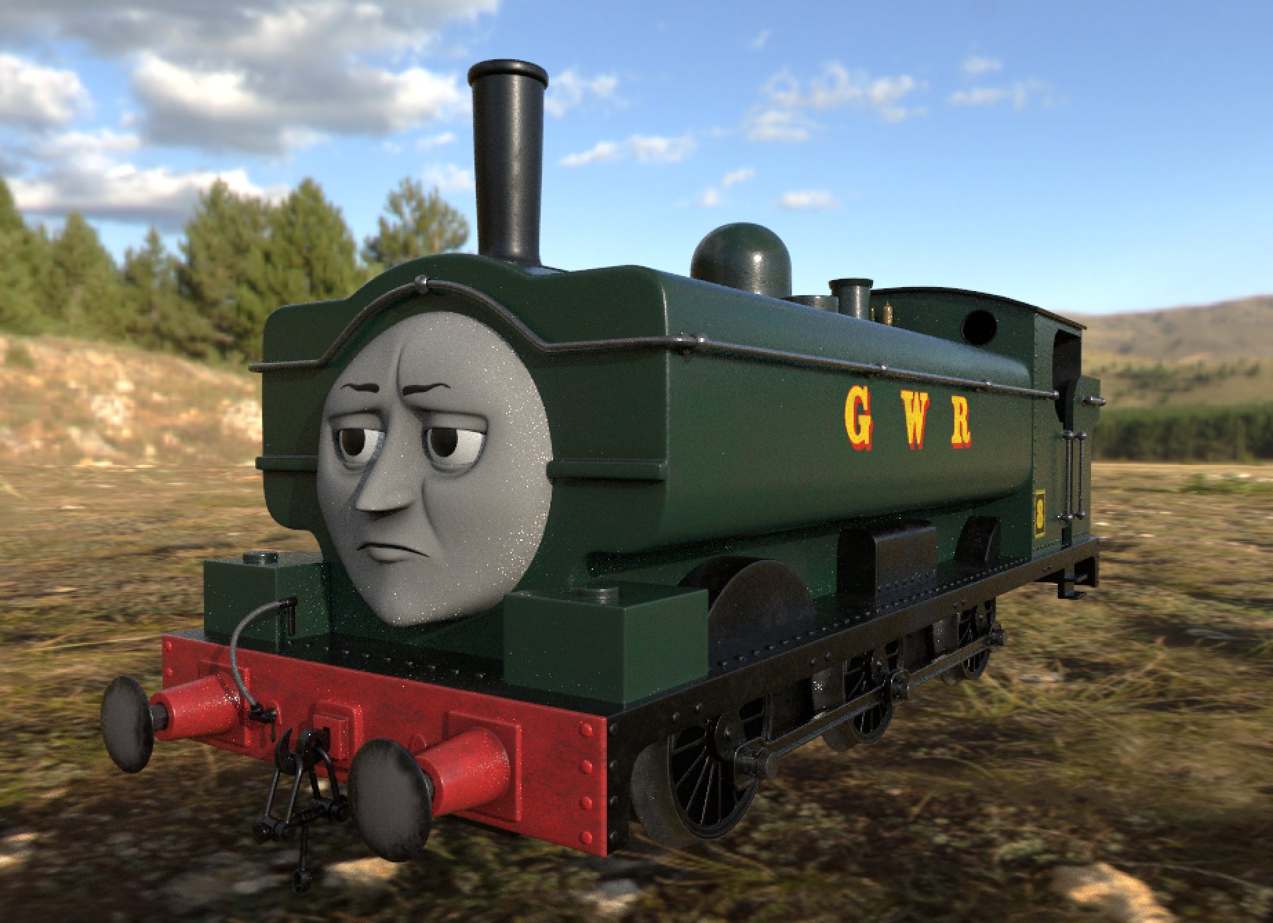 Duck The Great Western Engine