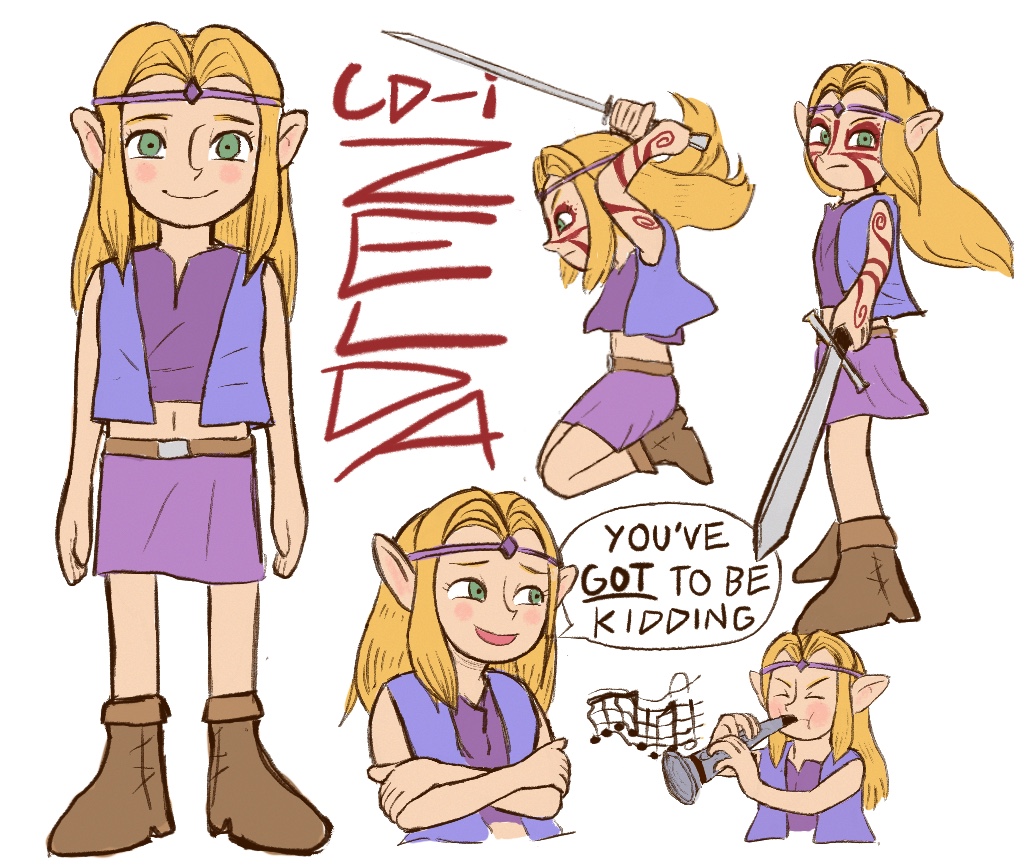 Princess Zelda Cdi