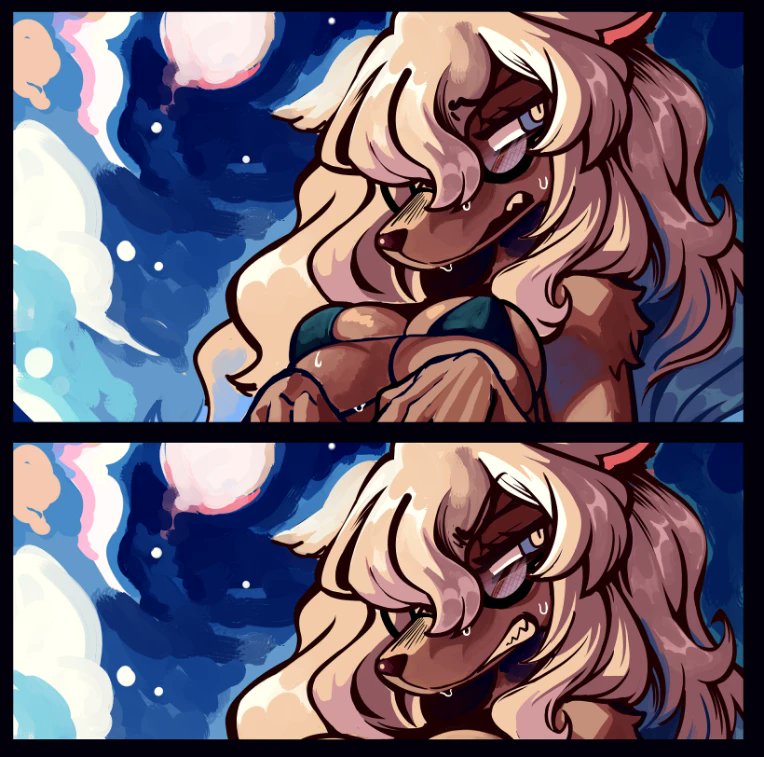 mogy on Twitter: "Shes angry in the last version because u aint on patreon 😔 https://t.co ...