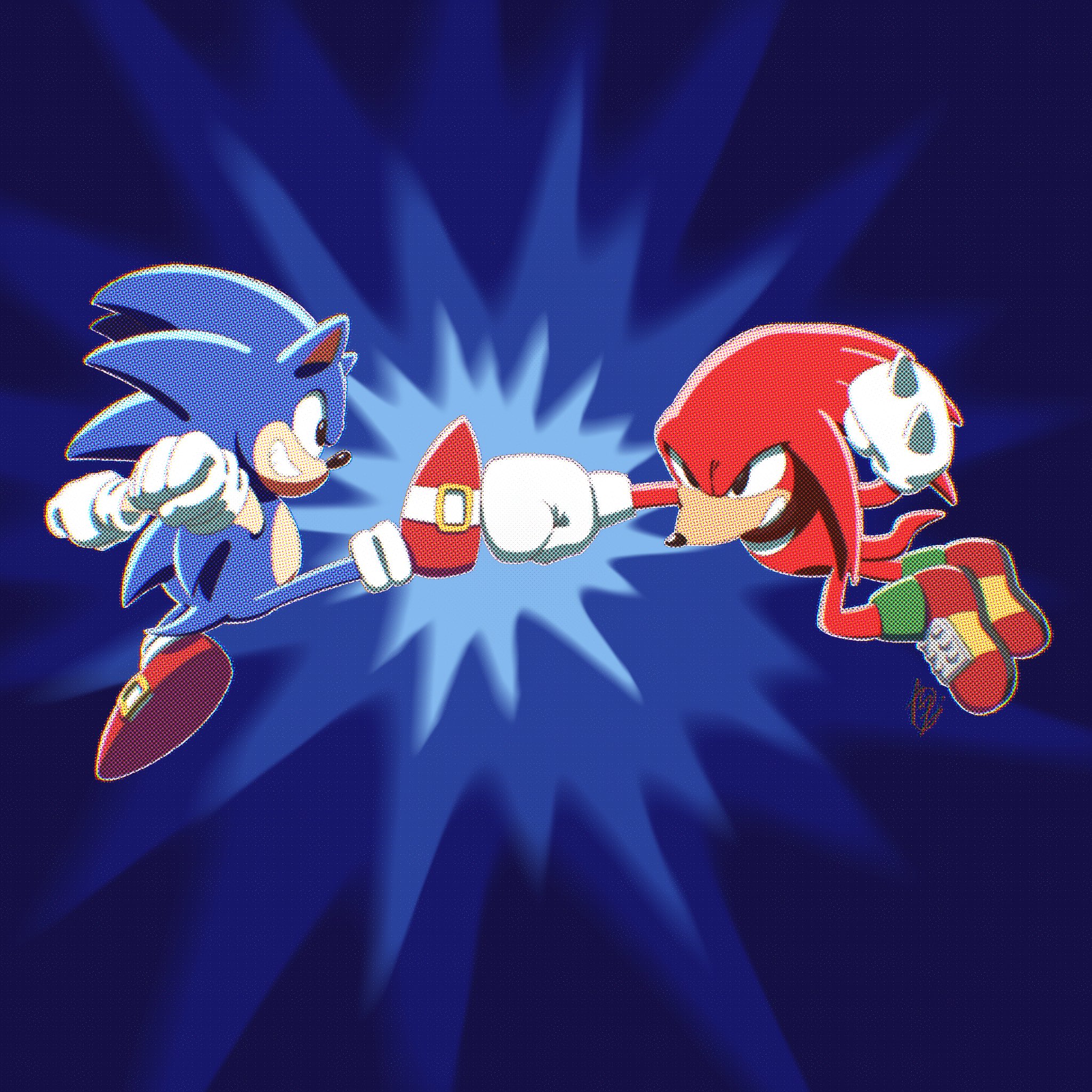 Sonic Vs Knuckles Sonic X
