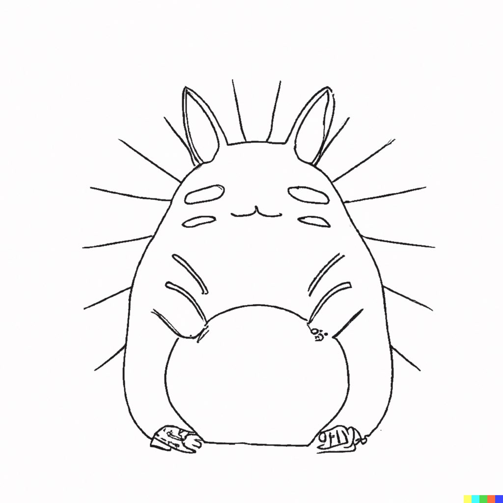 Totoro Outline