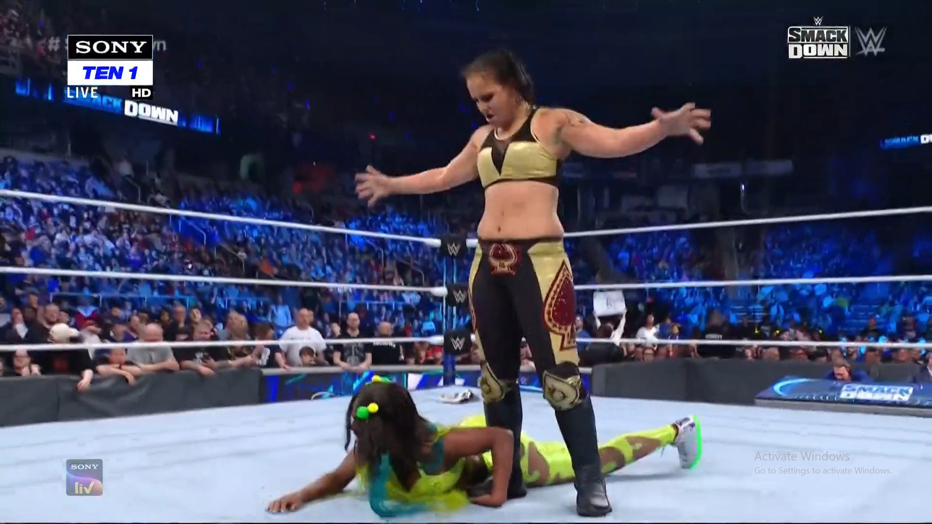 Sportskeeda Wrestling on Twitter: "ABSOLUTELY RUTHLESS!! @NatbyNature makes @SashaBanksWWE watch ...