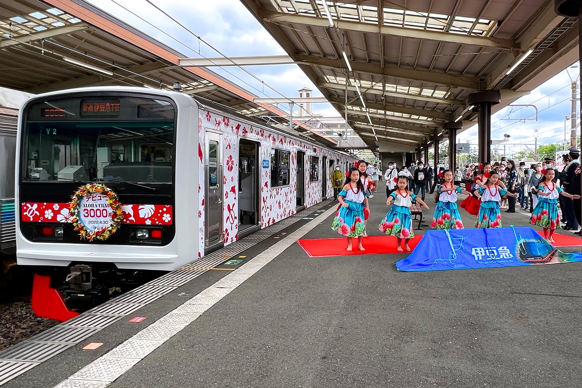 鉄道ニュース＠鉄道新聞 on Twitter: "RT @tetsudoshimbun: 伊豆急3000系「アロハ電車」がデビューしました！ https://t.co/lwAxFAFAZc ...