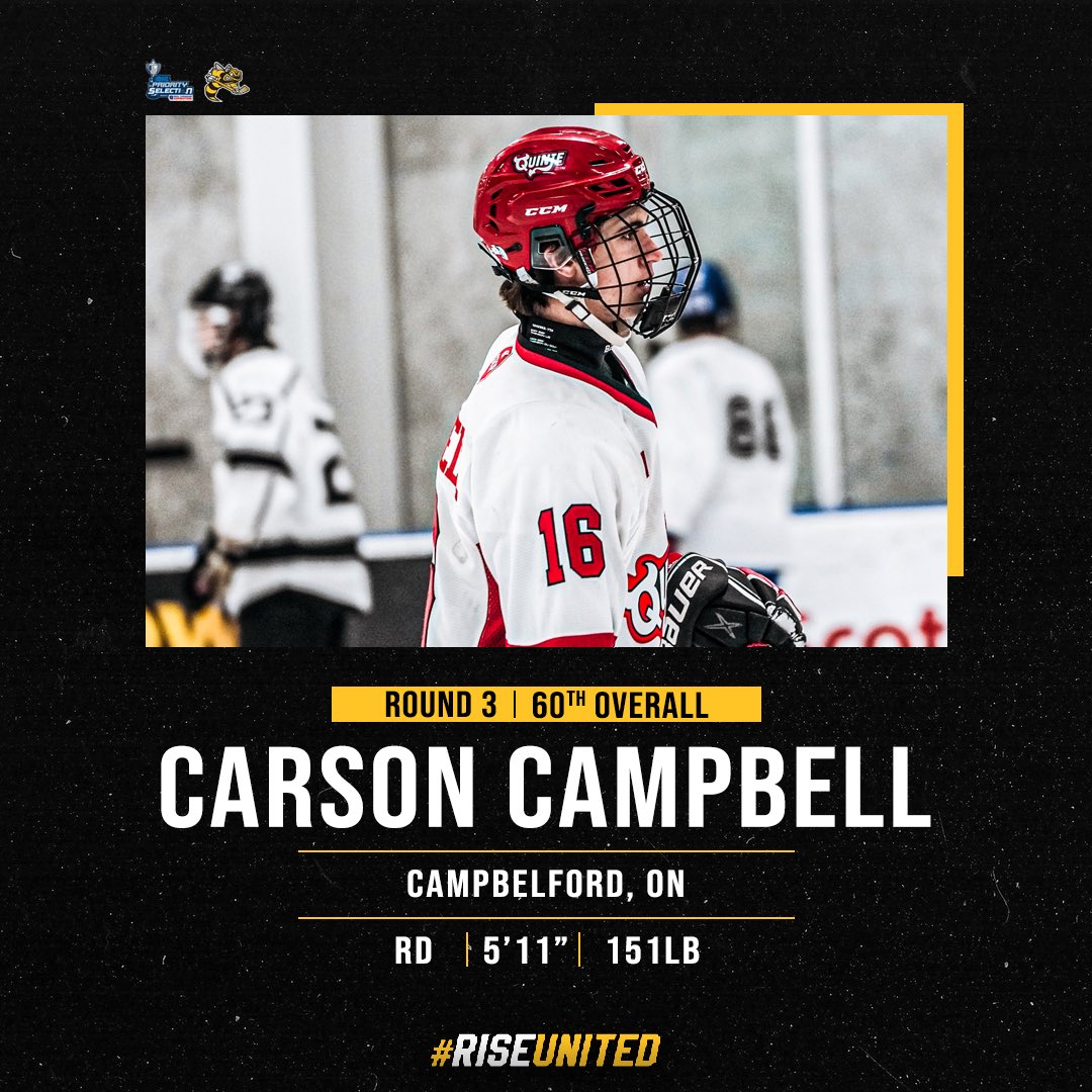 X - Sarnia Sting on Twitter: "With our final pick on Day 1 of the 2022 OHL Priority Selection ...