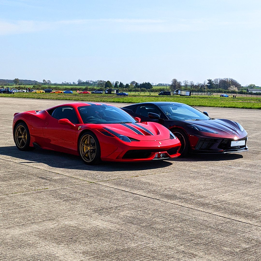 carwow on Twitter: "We’ve got a “Speciale” drag race lined up for you today! 😉 Corvette C8 ...