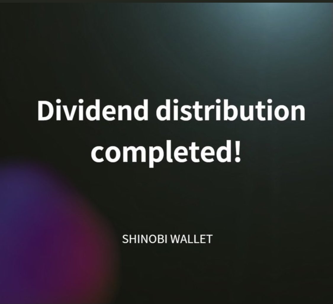 Shinobi Wallet on Twitter: Shinobi Wallet on Twitter: