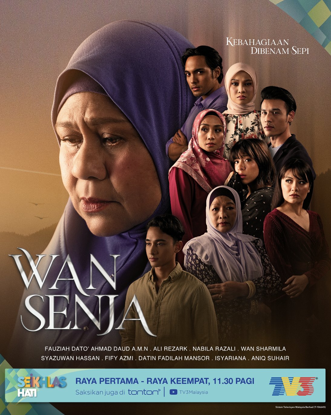 tv3malaysia on Twitter: "Bahagia yang semakin suntuk ditelan masa, dan dugaan mendatang menambah ...