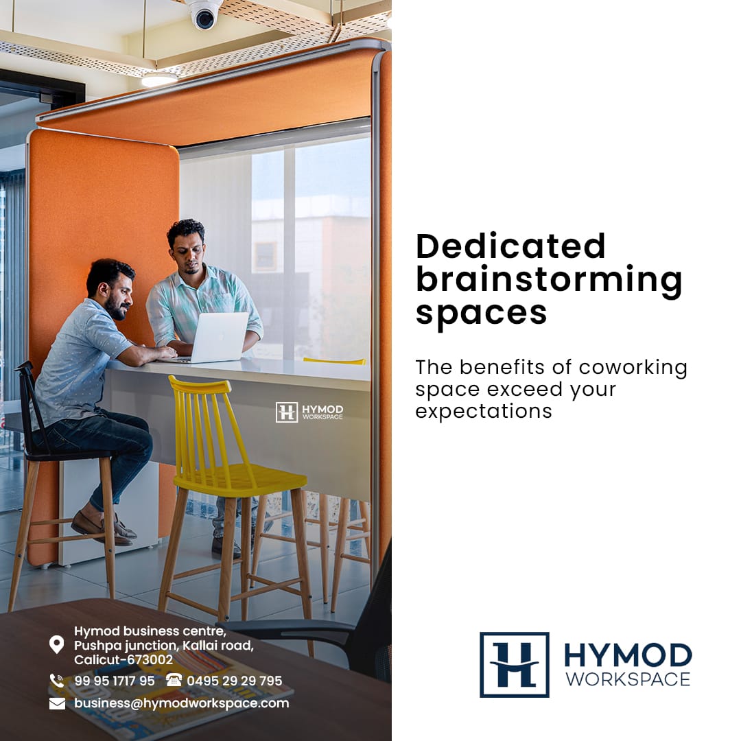HYMOD workspace on Twitter: "Dedicated brainstorming spaces, The benefits of coworking space ...
