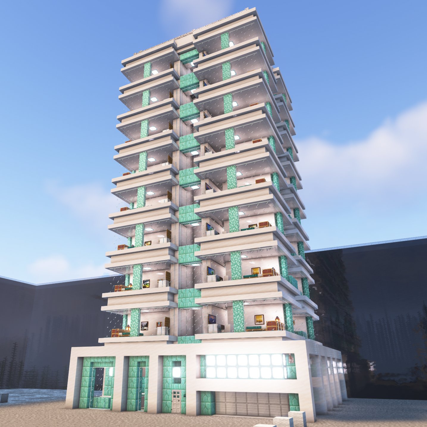 Minecraft Hotel Ideas