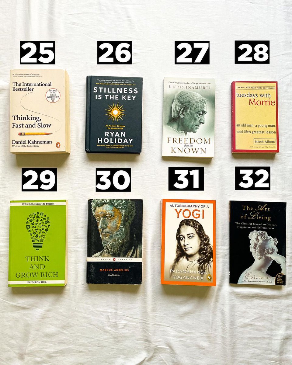 40 Books to Read Before You Turn 40: - Thread from Three Comma Club ...
