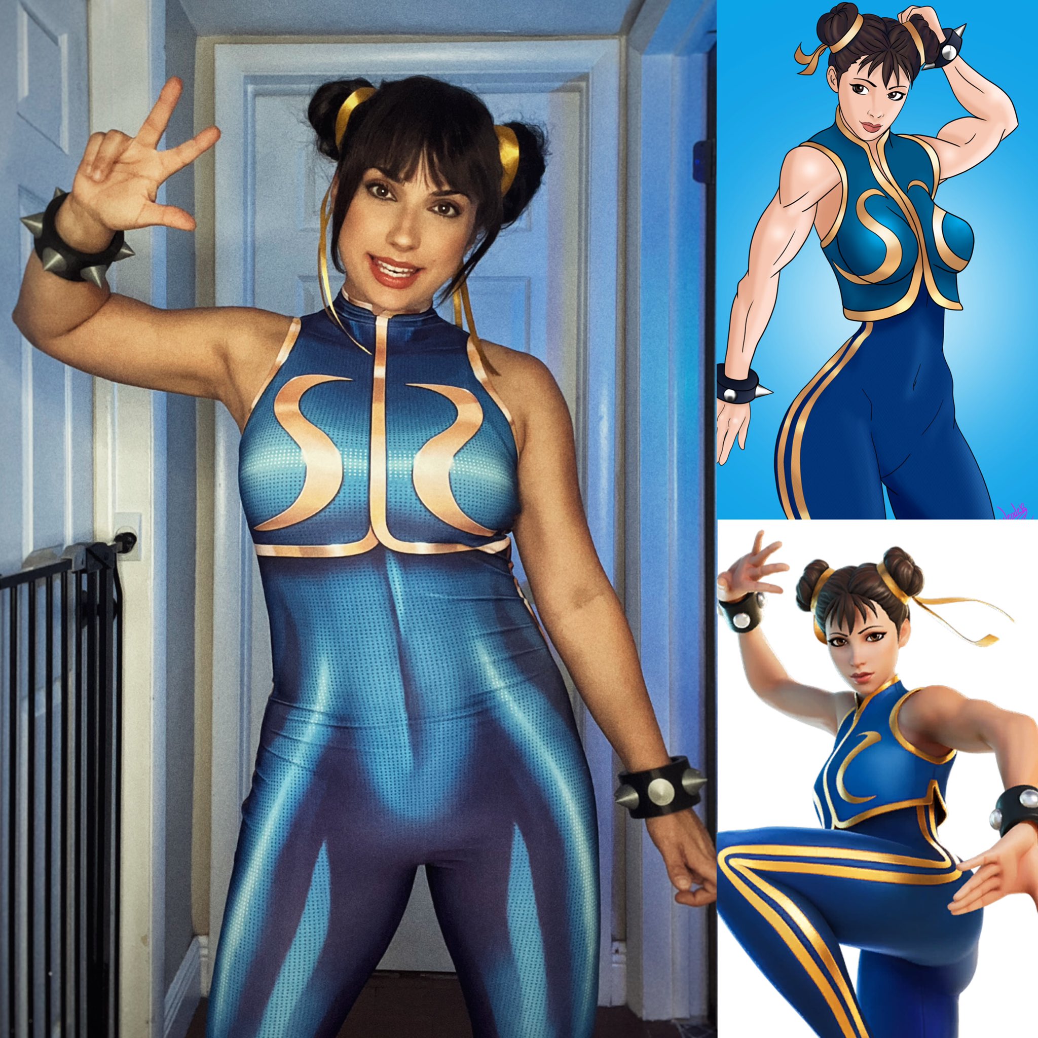 Lis Wonder ๐จ๐บ On Twitter Chun Li Cosplay When I Saw Fortnitegame