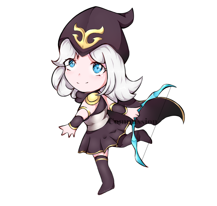 League Of Legends Chibi Ashe