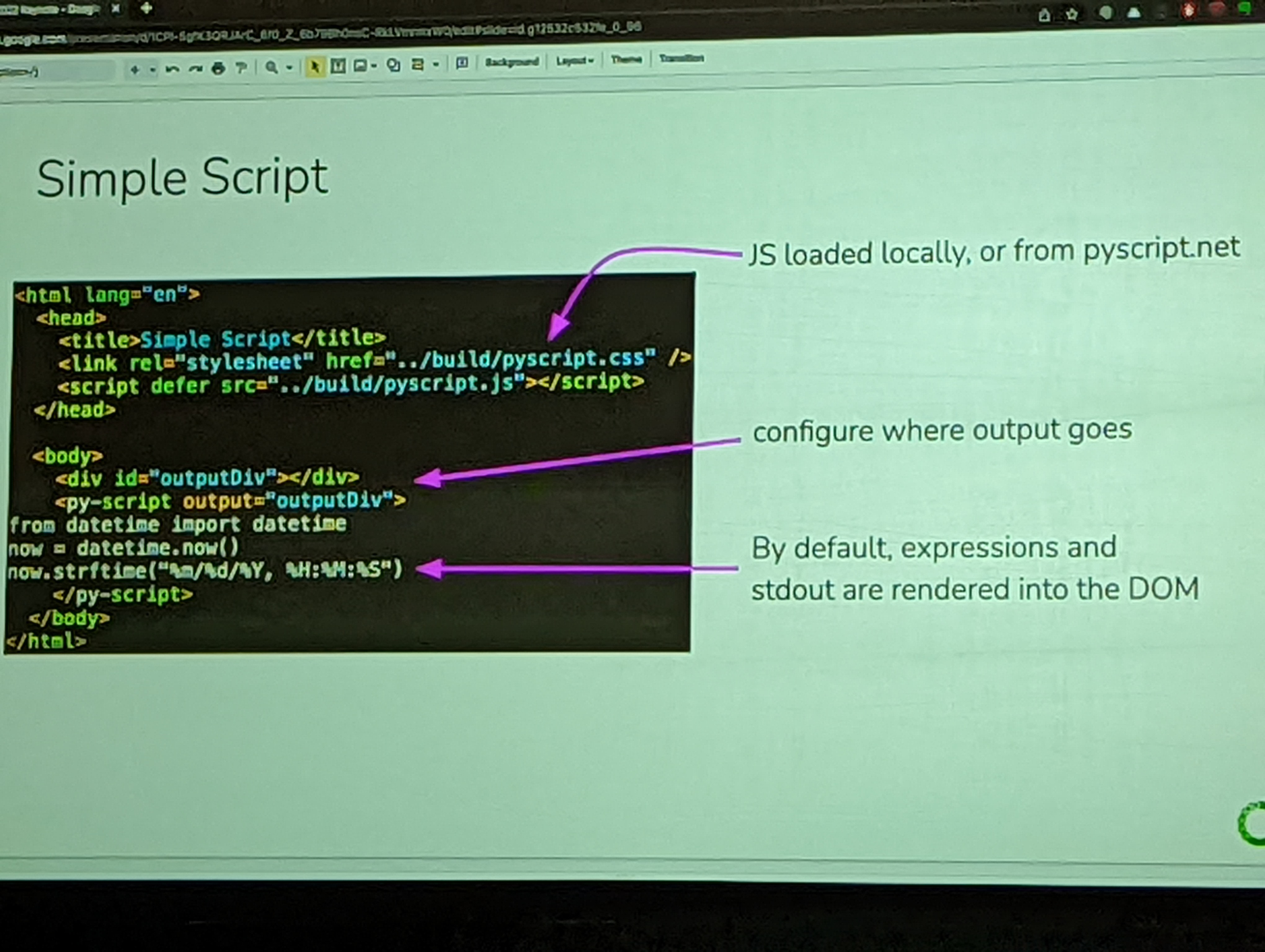 Sophia Yang, Ph.D. on Twitter: "BREAKING: @anacondainc’s CEO @pwang announcing PyScript ...
