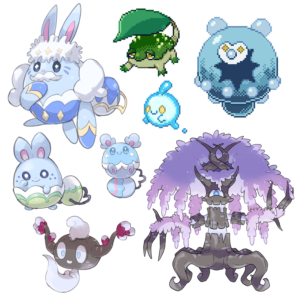 「4月のオリポケまとめ🌸 https://t.co/A5V2TnfJ8P 」|E/のイラスト